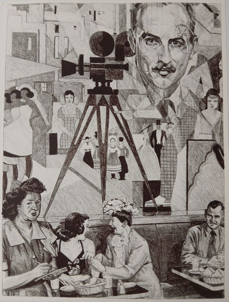 Künstlerbuch in Form eines Screenplays von Ted Benoit (Gebraucht) in ...