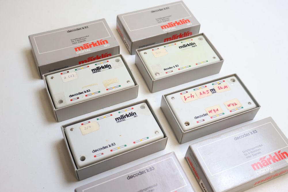 Märklin 4 x Decoder K83 Digital - 60830 - Neupreis: 400.- | Kaufen auf ...
