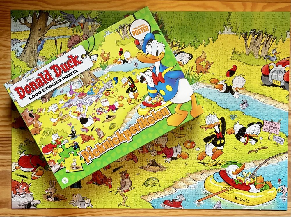 Puzzle 1000 Teile Disney Donald Duck (Gebraucht) in Stans für CHF 8 ...