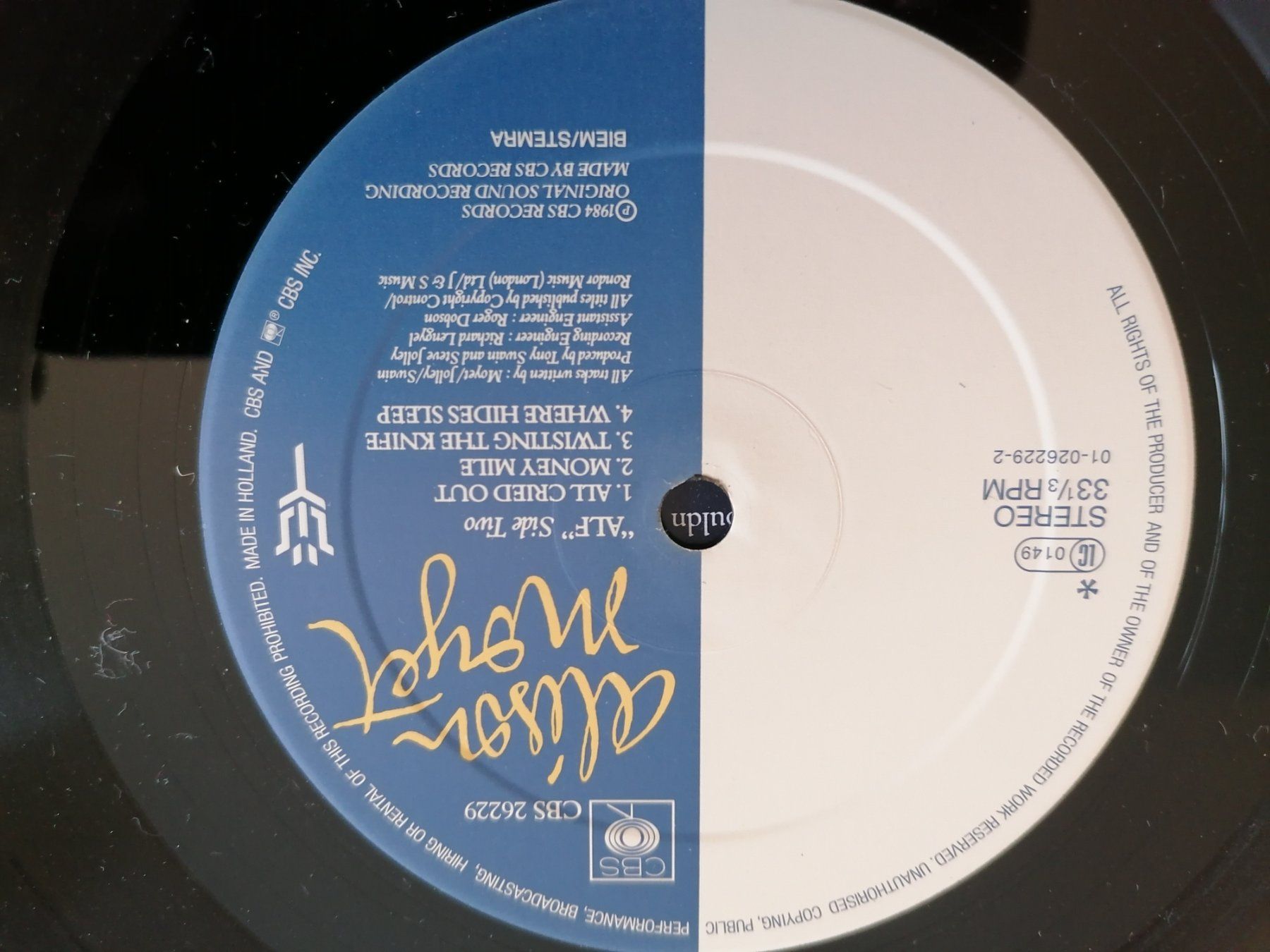 LP - Alison Moyet - Alf - Vinyl 1984 (Gebraucht) in Basel für CHF 8.9 ...