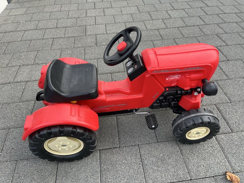 Roter Kindertraktor Trettraktor | Kaufen auf Ricardo