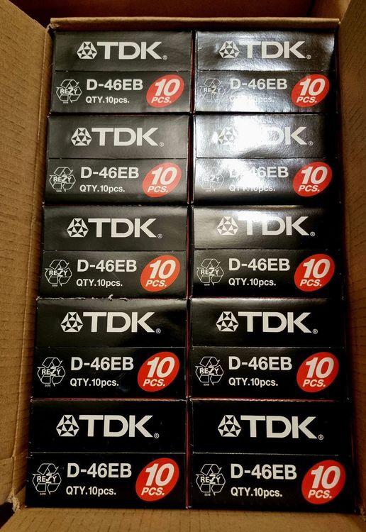 10 TDK "D46" 💥 rares en version 46m.!💥 (Neu und originalverpackt) in LAUSANNE für CHF 29 – mit ...