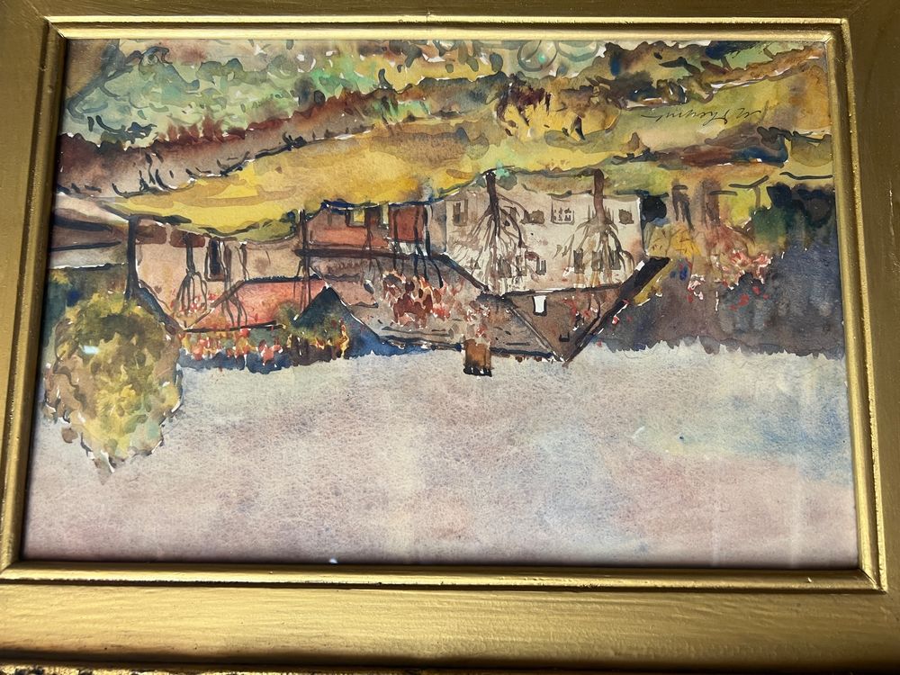 Peinture signée MAX ROBERT THEYNET(1875-1949) | Kaufen auf Ricardo
