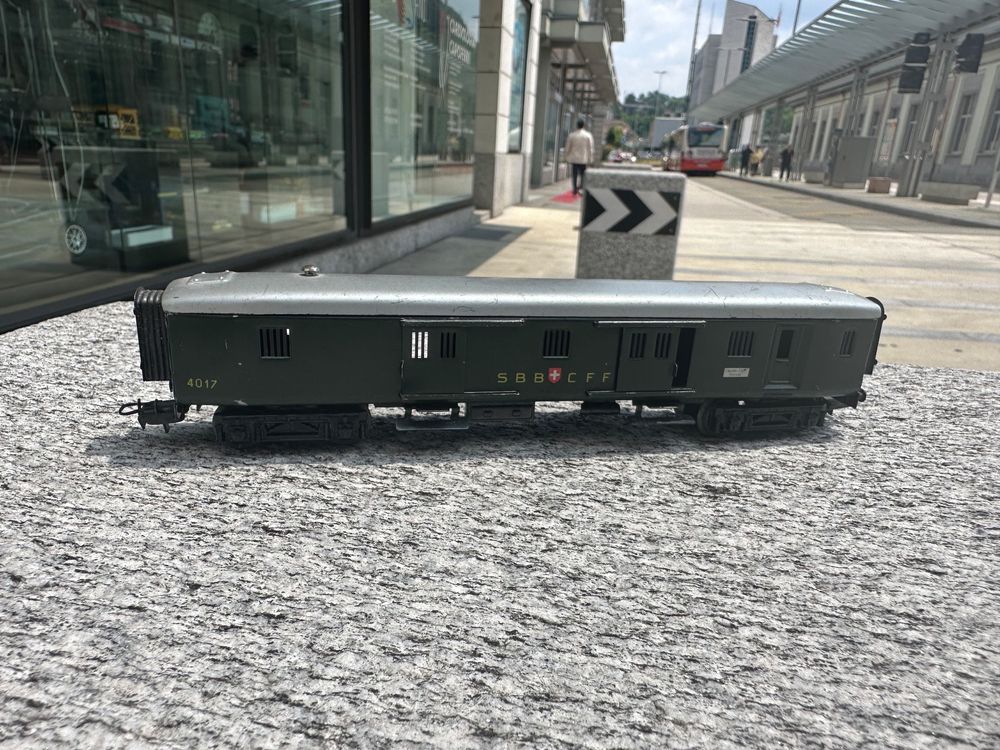 Märklin Vintage Gepackwagen 4017 SBB Metal (Gebraucht) in Chiasso für ...