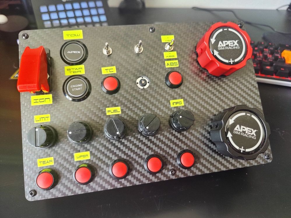 Apex Simracing Downforce Button Box | Kaufen auf Ricardo