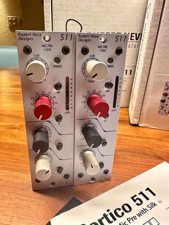 2x RUPERT NEVE PORTICO 511 / 500 Series Pre-Amp (Gebraucht) in ...