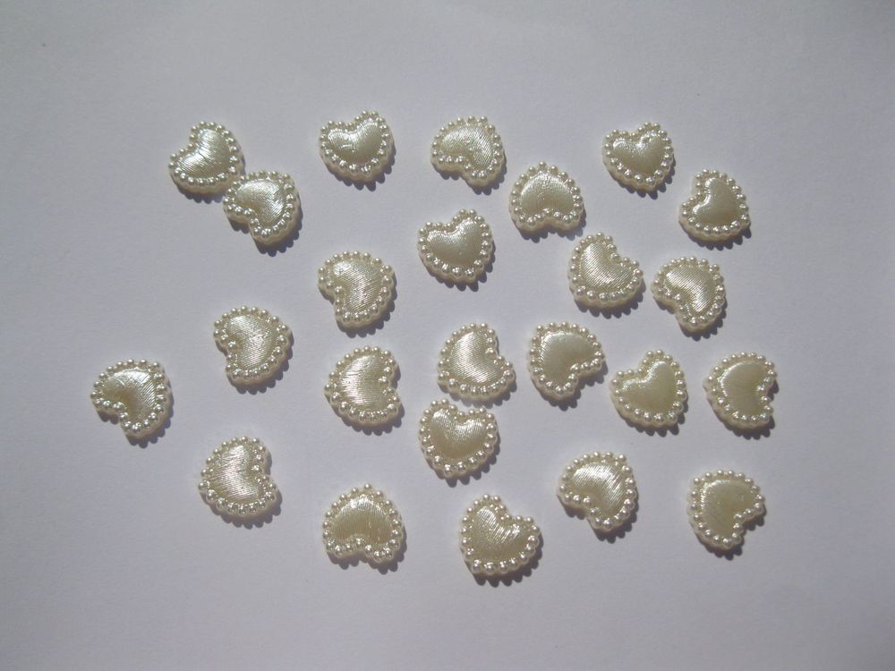 40 Relief - Herzen, Deko Herz, Streudeko 10mm (Neu und originalverpackt) in St. Margarethen TG ...