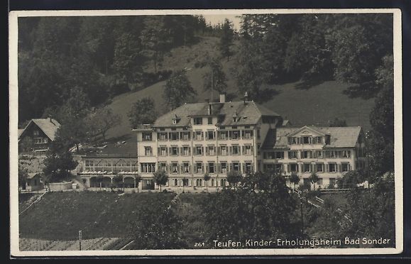 Teufen, Kinder-Erholungsheim Bad Sonder (Gebraucht) in Berlin für CHF ...