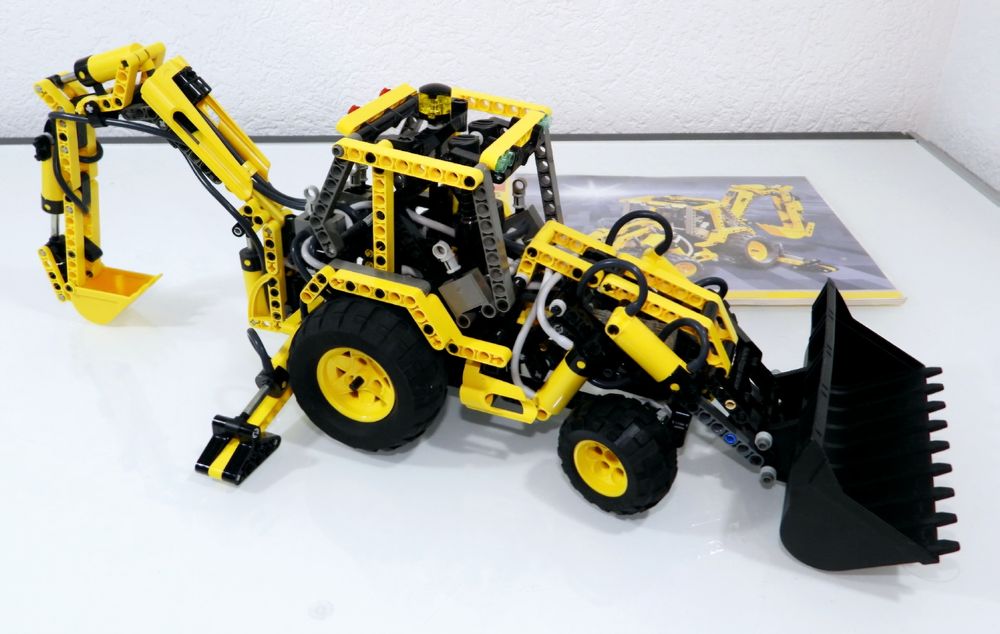 LEGO TECHNIC 8455 PNEUBAGGER BACKHOE LOADER (Gebraucht) in Turbenthal ...