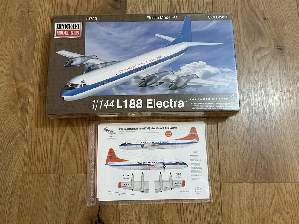 Lockheed L-188 Electra & Decals Trans Australia Airlines (Neu und ...