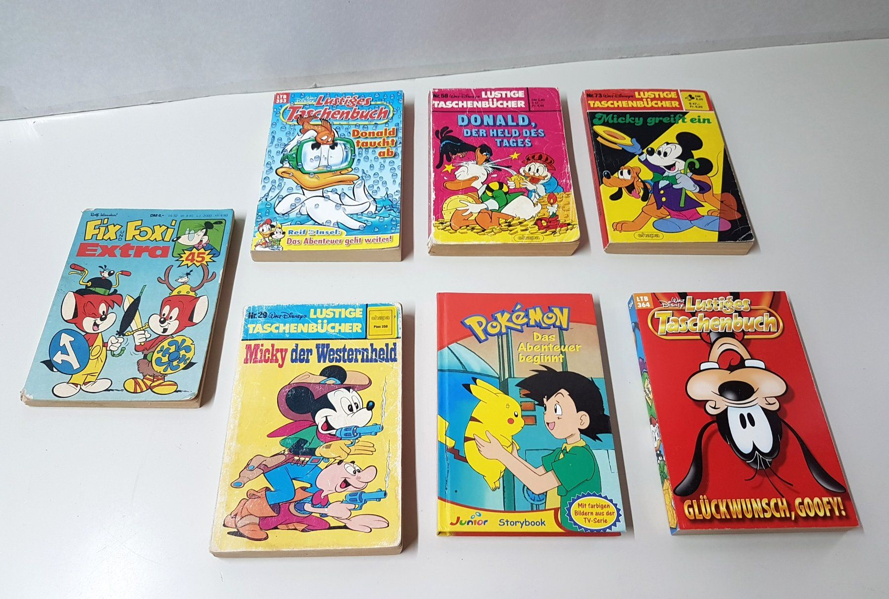 Walt Disney Michy Maus, Donald Duck, Goofy, Fix + Foxi, Poke (Gebraucht ...