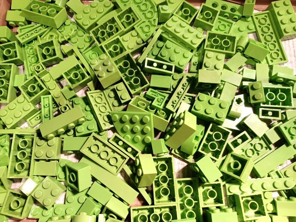 Lego 150 verschiedene grüne Lime Teile -H57 | Kaufen auf Ricardo