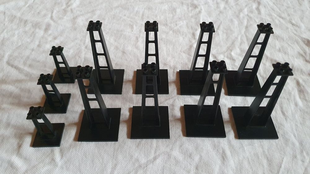 LEGO 9V Monorail Eisenbahn Stützen 90er system vintage (Gebraucht) in ...