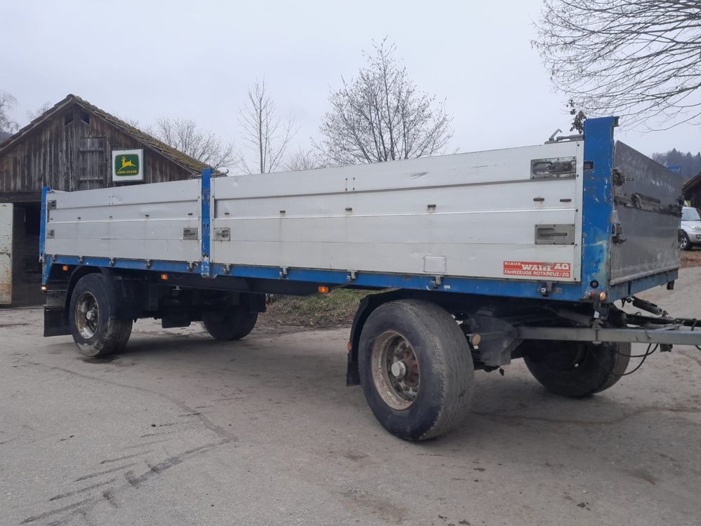 LKW Anhänger 18T (Gebraucht) in Oberburg für CHF 5400 – nur Abholung auf Ricardo kaufen