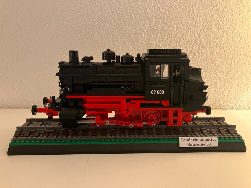 Klemmbausteine Dampflokomotive BR 89008, Bluebrixx | Kaufen auf Ricardo