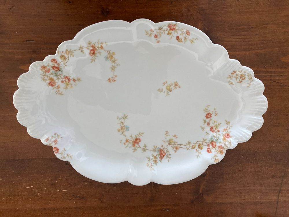 LIMOGES Platte Anrichteplatte Vintage mit altem Logo | Kaufen auf Ricardo