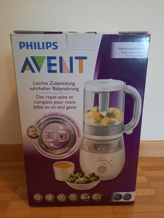 Philipps Avent Babynahrungzubereiter 4-in-1 kaum genutzt | Kaufen auf ...
