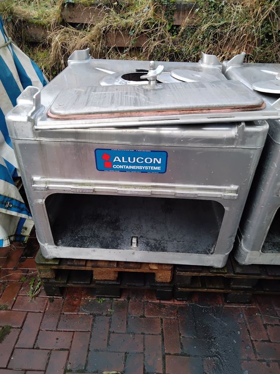 Alu Container ALUCON Fass Tank Aluminium (Gebraucht) in Nuglar für CHF 2 – nur Abholung auf ...