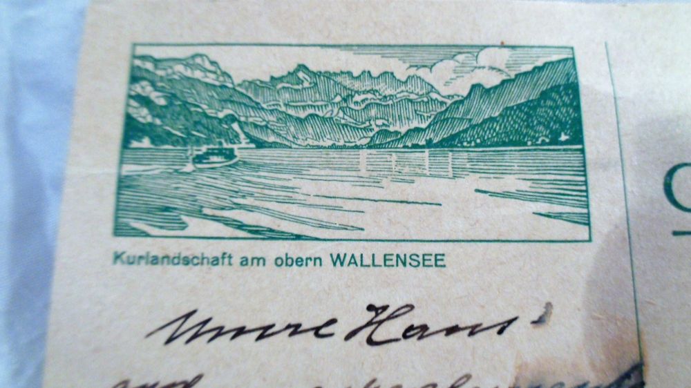Postkarte Wallensee / Stempel Solothurn 1928 ab Fr. 1.- | Kaufen auf ...