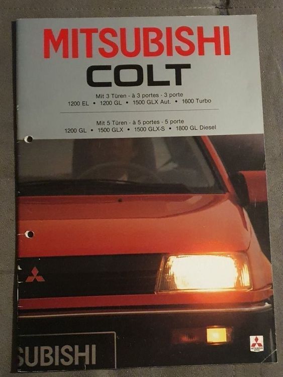 Mitsubishi Colt 1.2EL-1.6Turbo Prospekt (Gebraucht) in Flawil für CHF 13 – mit Lieferung auf ...