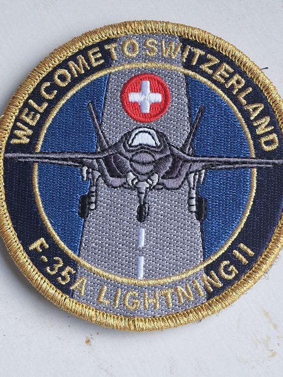 Luftwaffe Abzeichen Badge F-35 Switzerland (Gebraucht) in Nyon für CHF ...