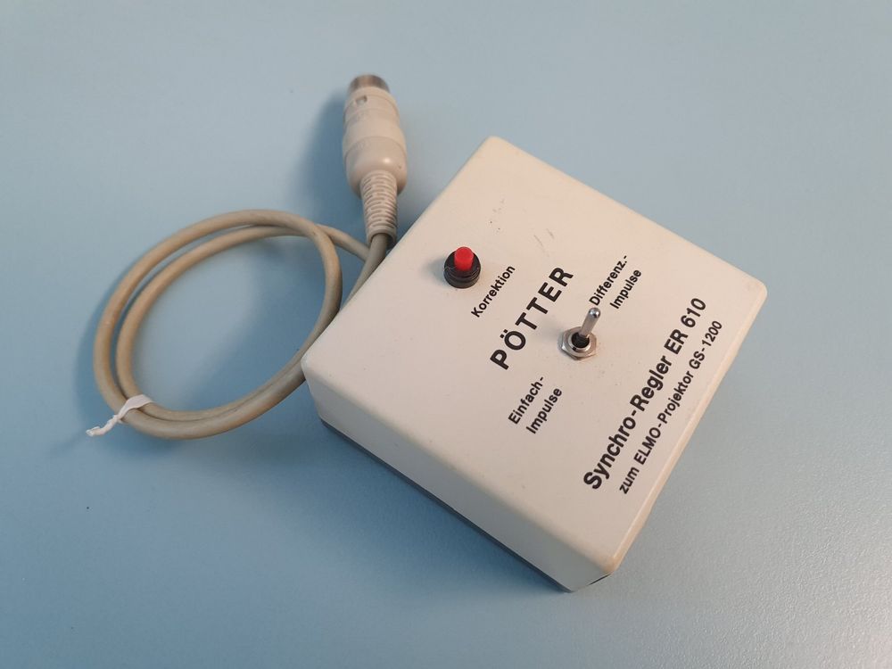Synchro-Regler ER 610 PÖTTER - TOP Rarität! (Gebraucht) in Aegerten für ...