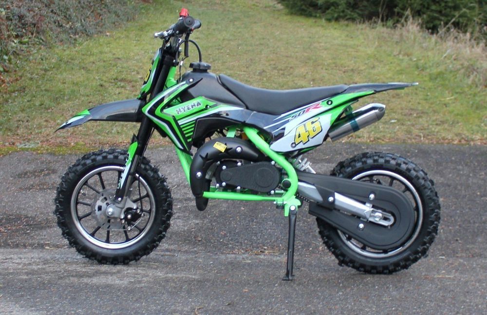 Mini Cross Sport Bike - ARROW V2 - mit 49ccm - in grün (Neu und ...