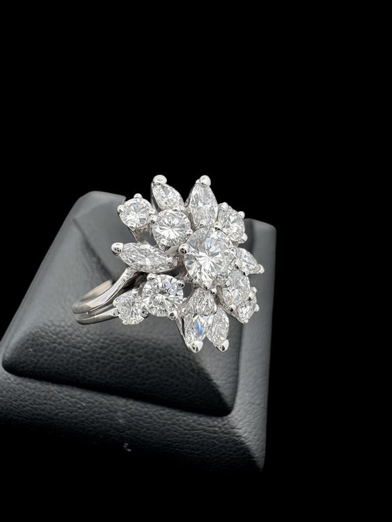 Diamanten 2.1c Ring 18k Weissgold Grösse 53 *S2053 (Gebraucht) in ...