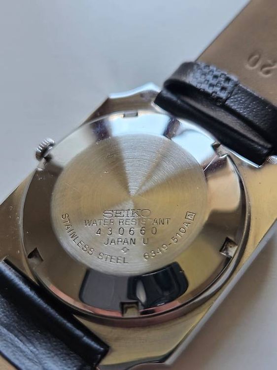 Seiko 5 automatique vintage cadran noir boitier carre (Gebraucht) in ...