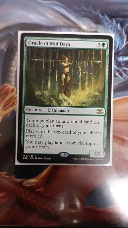 1x Oracle of Mul Daya - MTG Double Masters 2022 | Kaufen auf Ricardo
