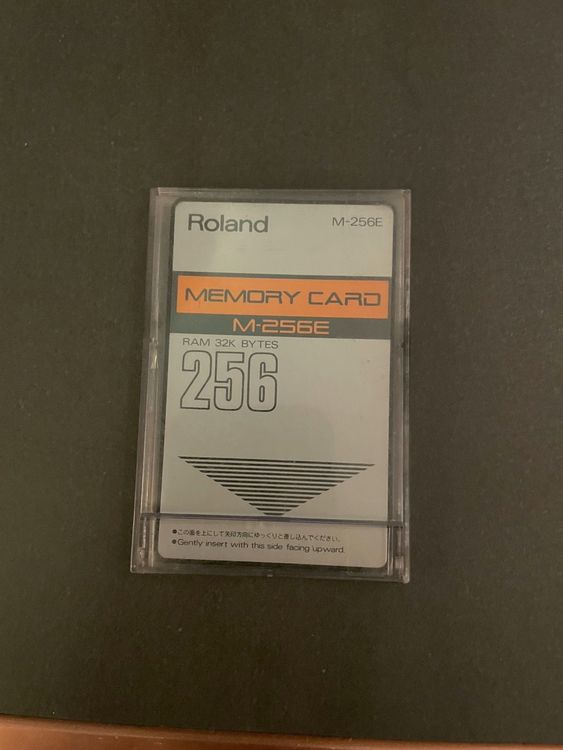 Roland M-256E Memory Card | Kaufen auf Ricardo