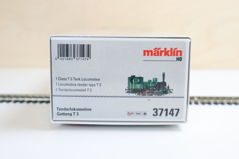 Märklin Feldschlösschen T3 Dampflok - MFX Digital 37147 (Gebraucht) in ...