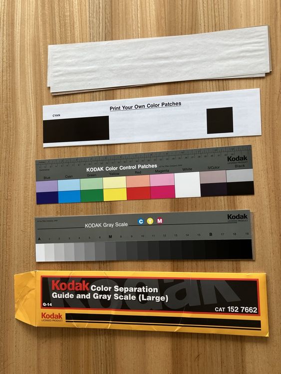 KODAK Color Separation Guides and Gray Scales / Q14 (Gebraucht) in ...