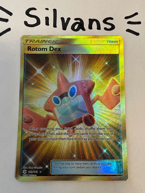 Rotom Dex Gold 159/149 Sun and Moon Englisch | Kaufen auf Ricardo