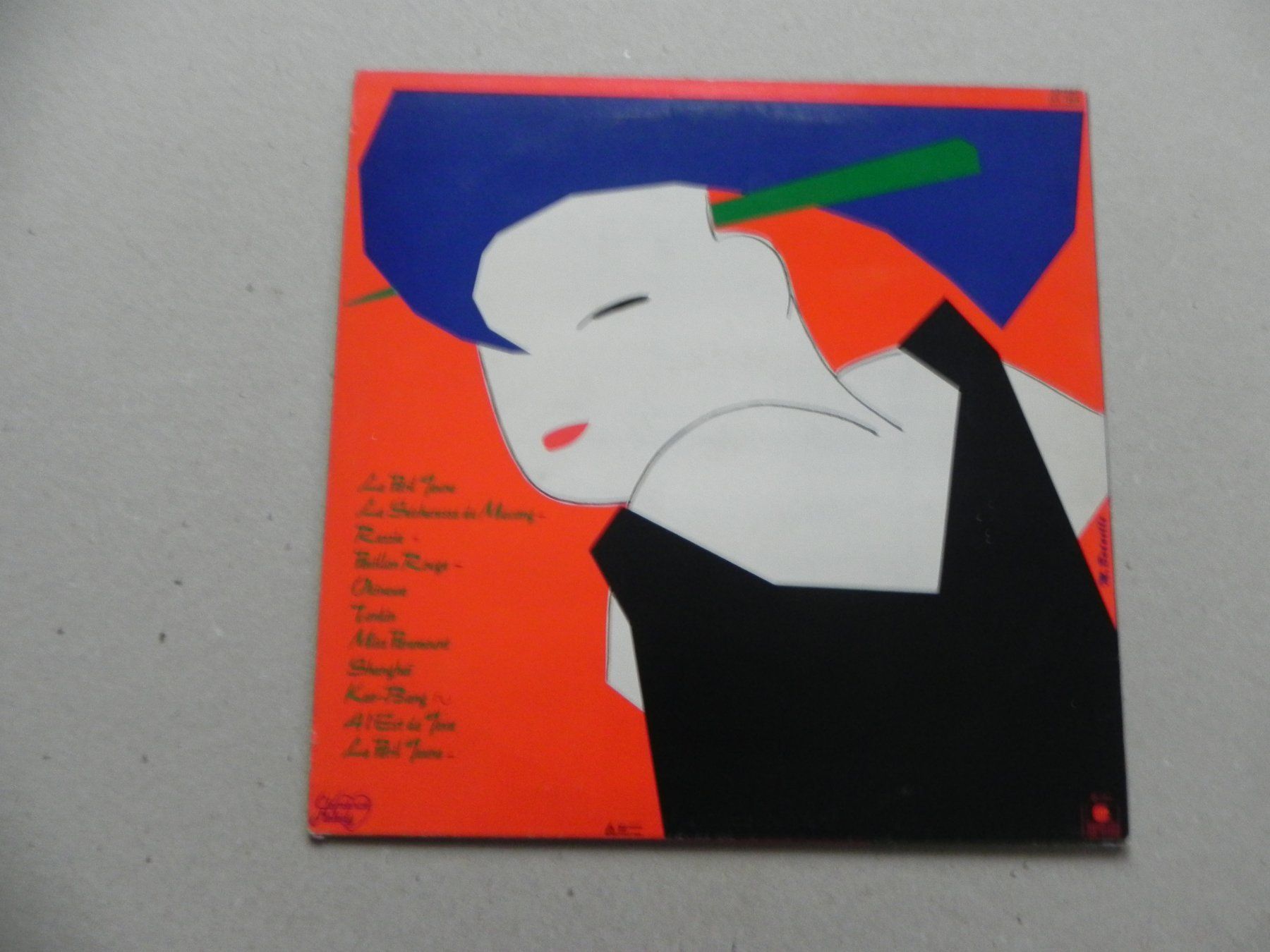 LP Frankreich New Wave Rock Pop Band Indochine 1983 Le Péril (Gebraucht ...