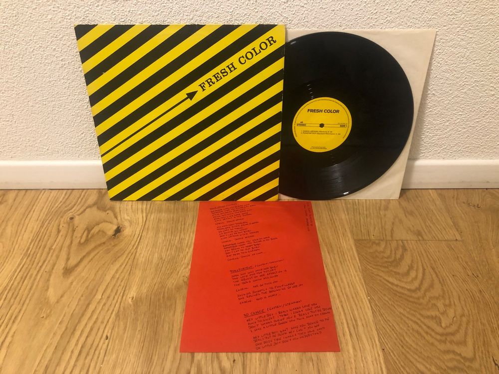 FRESH COLOR - SAME LP ORIG CH 1979 STICKS RECORDS +INSERT (Gebraucht ...