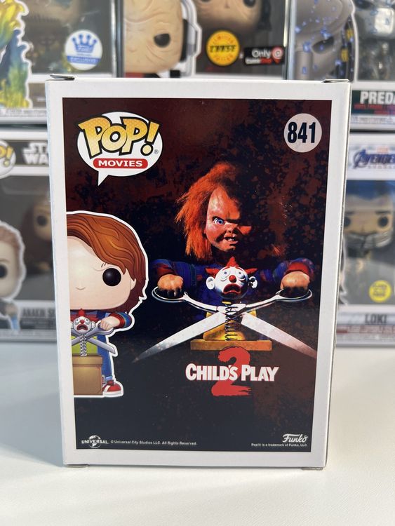 Funko POP! Movies Chucky 2 - Chucky with Buddy and Scissors (Neu und ...