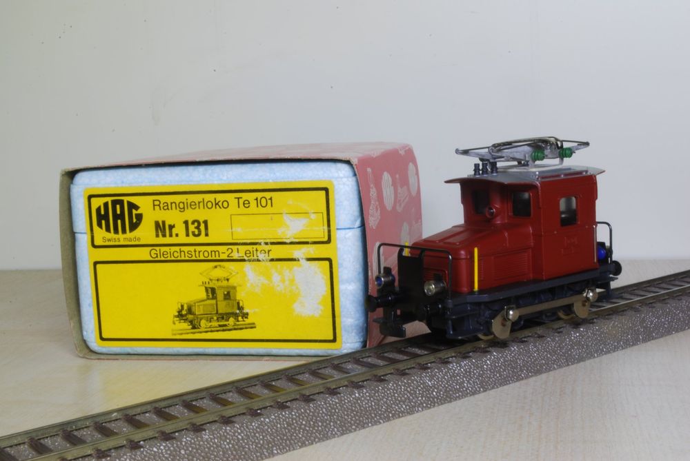 HAG Nr. 131 SBB / CFF Te 101 Rangierlok DC analog (Neu (gemäss ...