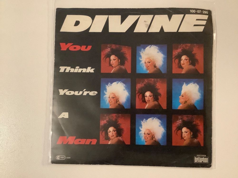 Divine Single - You Think You‘re A Man / Give ItUp | Kaufen auf Ricardo