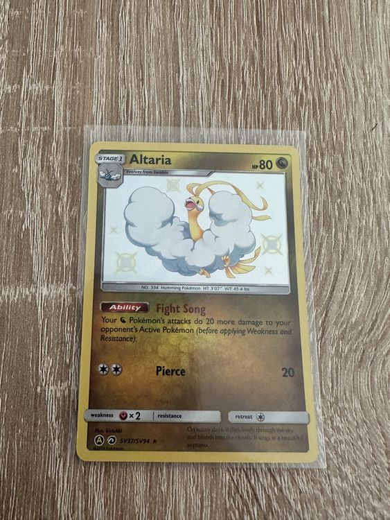 Pokemon Altaria Holo Reverse (Neu (gemäss Beschreibung)) in Bissone für ...