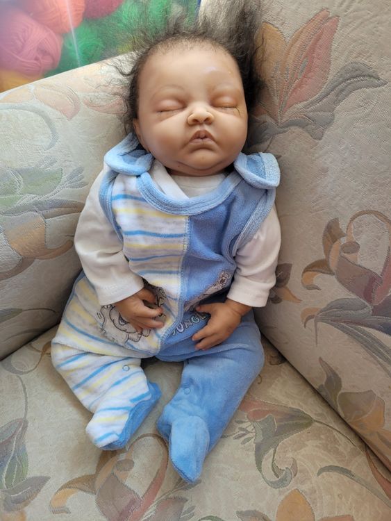 Reborn Baby Puppe, wie echt, süss 48cm (Gebraucht) in Lupfig für CHF 49 ...