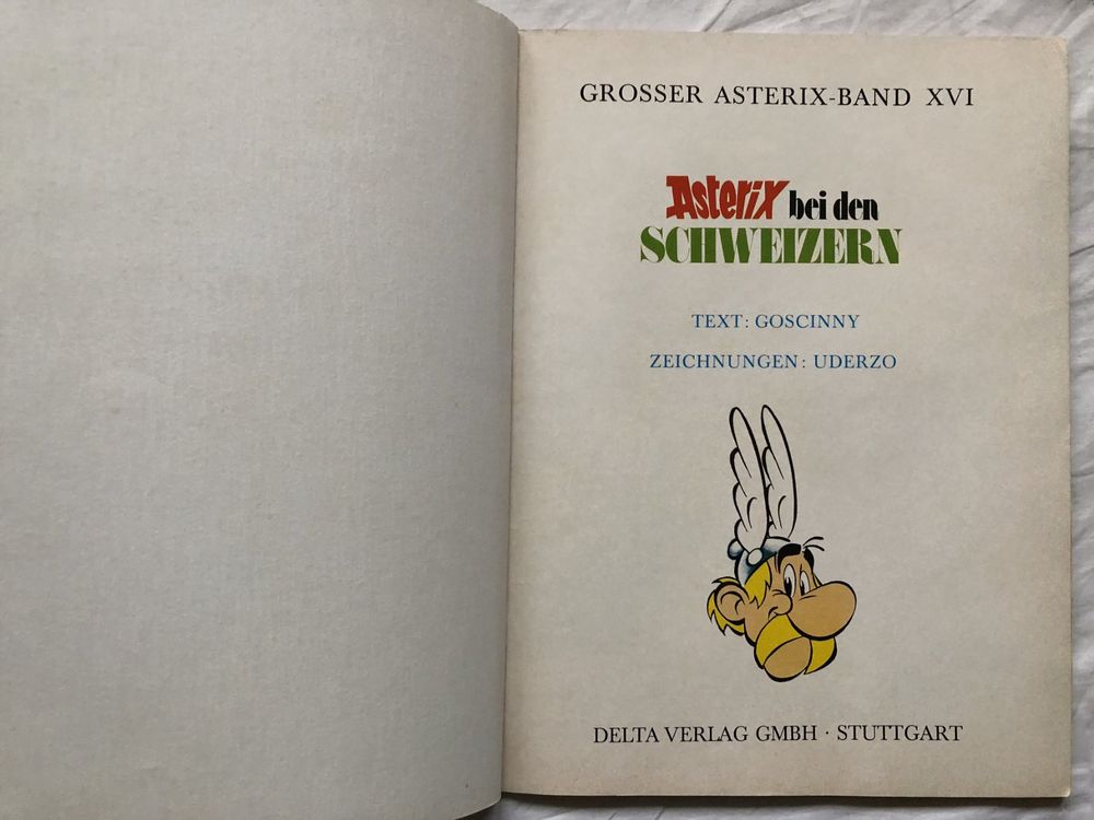 ASTERIX - Band XVI - Asterix bei den Schweizern | Kaufen auf Ricardo