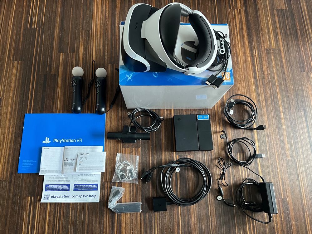 PS VR inkl. 2 Motion Controller + PS5 Adapter | Kaufen auf Ricardo