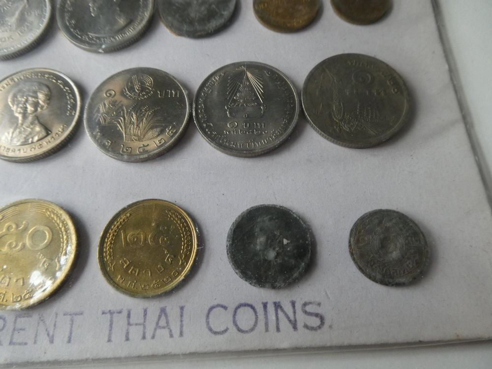 Thailand/Siam, Old & Current Thai Coins (Gebraucht) in Hinterforst für ...