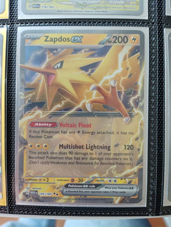 Zapdos ex - Mew Pokemon 151 | Kaufen auf Ricardo