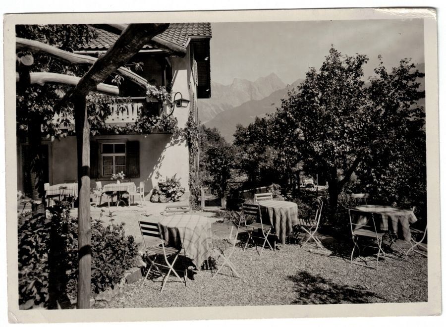 Bad Ragaz, Restaurant Paradies "Fluppi", gelaufen 1950 (Gebraucht) in ...