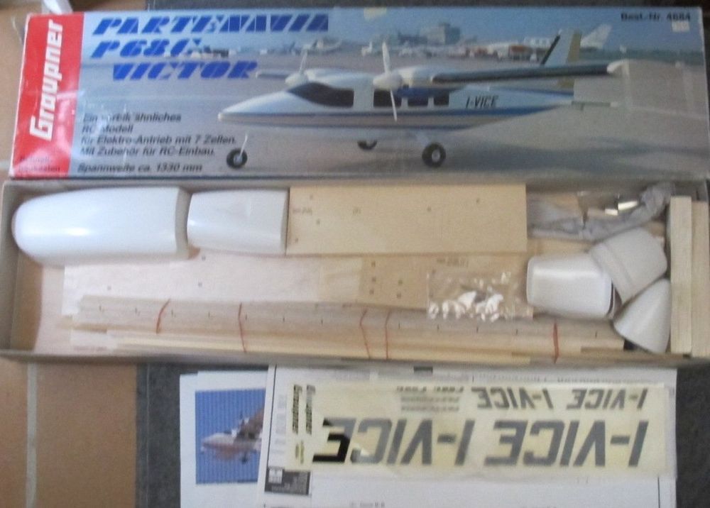 Rare kit vintage de PARTENAVIA P68C Victor Graupner | Kaufen auf Ricardo