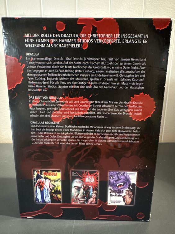 Hammer Films Dracula Collection DVD Box – Gruselklassiker (Neu (gemäss ...