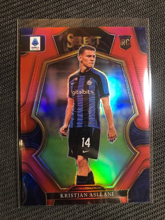 Panini Select Kristjan Asllani Inter Mailand Rookie Red (Gebraucht) in ...