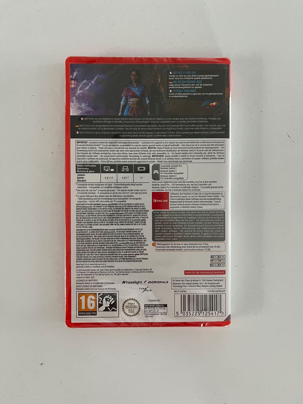 Switch 2 Split Fiction Code in the Box (PEGI) (Neu und originalverpackt) in Triesen für CHF 49 ...